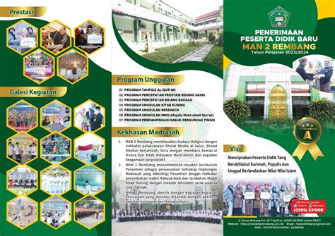Brosur Ppdb Man 2 Rembang