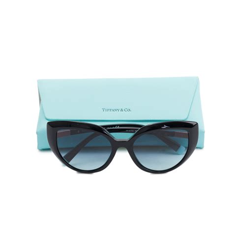 Tiffany And Co Tf 4170 Cat Eye Sunglasses W Case Olivers