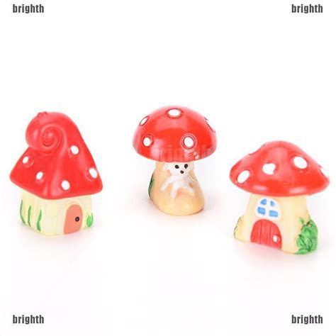 เกิด ฟิกเกอร์เรซิ่น รูปบ้าน สําหรับตกแต่งบ้าน สวน Brightnessdecorate Th Thaipick