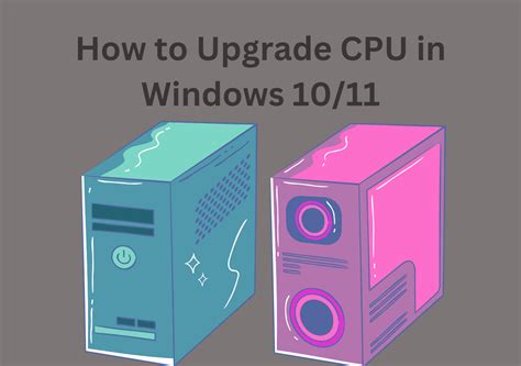 Come Aggiornare La Cpu In Windows 1011 Nessuna Reinstallazione Del