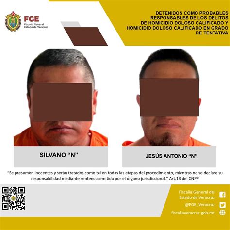 Detenidos Como Probables Responsables De Los Delitos De Homicidio