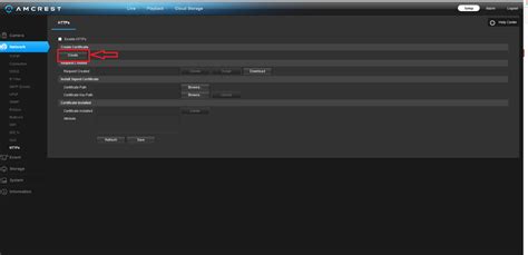 How To Setup In The Amcrest Web Ui Amcrest