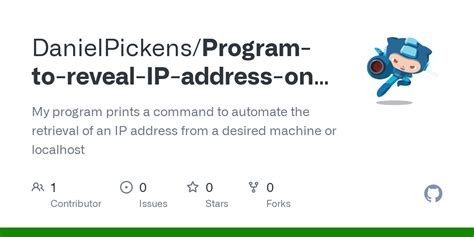 Program To Reveal IP Address On A Machine README Md At Main DanielPickens Program To Reveal IP