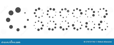 circular loading buffering icons vector 262582239