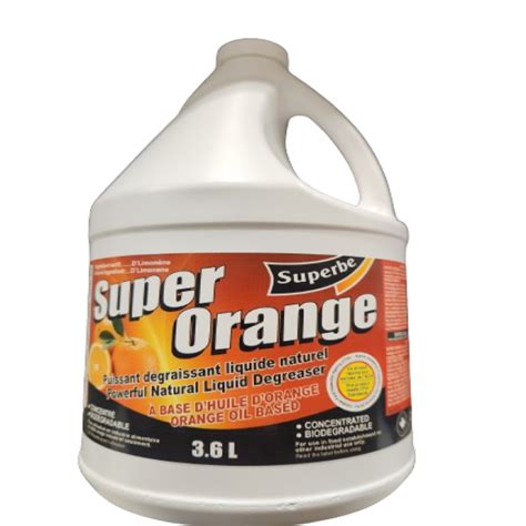 Citrus Based Degreaser Cleaner Super Orange Aubut 9433