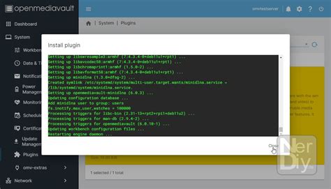 Howto Openmediavault Install Dlna Plugin For Media Streaming Nerdiyde Diy Electronics