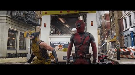 Wolverine And Deadpool Bus Pose Jump Youtube