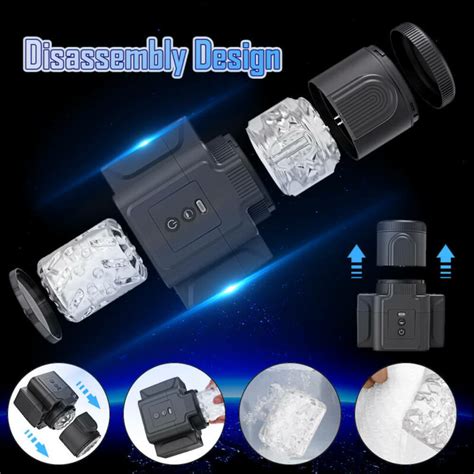 Dogo Camera Shape 3 In1 Detachable Multifunctional Masturbator Male
