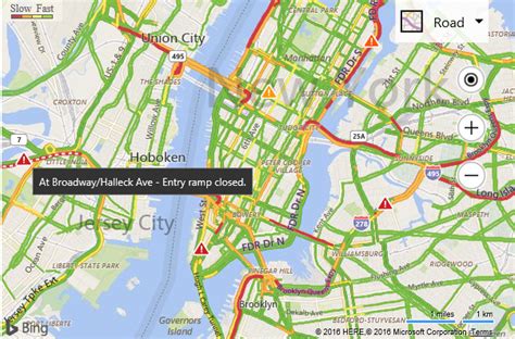 traffic module examples bing maps microsoft learn