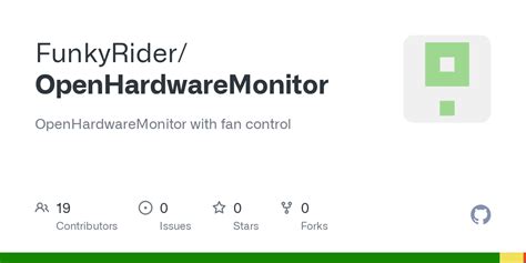 GitHub FunkyRider OpenHardwareMonitor OpenHardwareMonitor With Fan Control