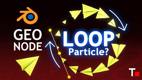 Maybe This Is The Geo Node Particle System You Need Geometry Node Particle Loop Animation