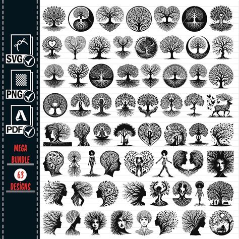 Tree Of Life Svg Etsy