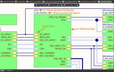 QuickNav Schematic Design Objects Altium Designer Technical Documentation