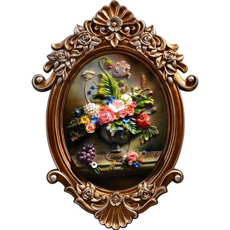 Wanlang 欧式墙壁装饰挂件 餐厅客厅玄关沙发背景墙 挂画创意壁饰 Tb7313674234