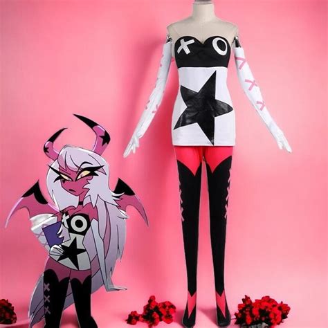 Hazbin Hotel Costume Verosika Mayday Cosplay Costume Outfits