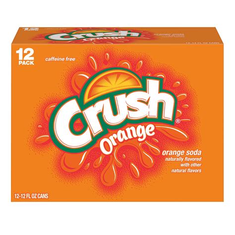 Crush Orange Soda 12 Fl Oz 12 Count