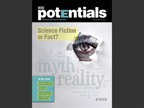 Ieee Potentials Magazine May June 2022cover