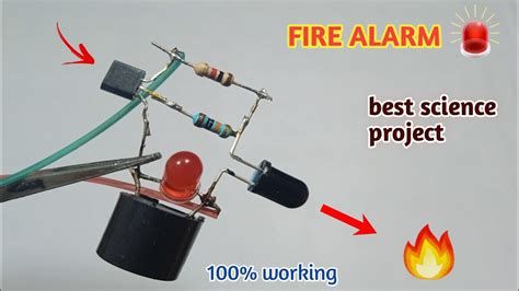 How To Make Fire Alarm Circuit Long Range Fire Alarm Circuit Diy