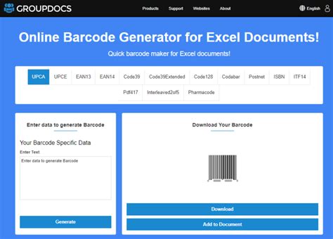 11 meilleurs outils de génération de codes barres pour Excel 2024 GRATUIT