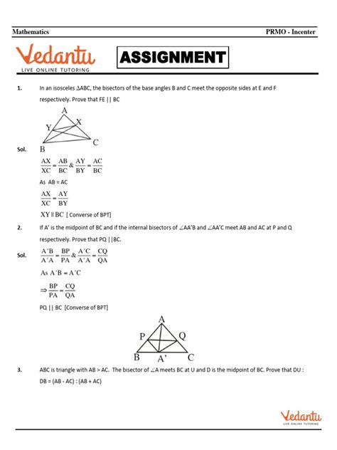 maths olympiad geometry incentre assignment level 1 pdf geometry