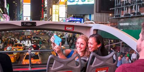 New York Open Top Bus Night Tour New York City Tours Tourtruth