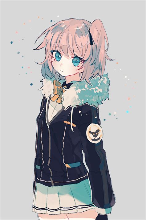 클로저스 이슬비 캐릭터 일러스트 만화 소녀 귀여운 그림