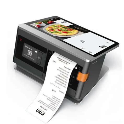 Adjustable Countertop POS Terminal W Built In Printer Tech Vs Machine