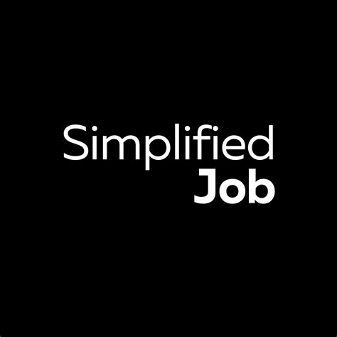 Simplified Jobs