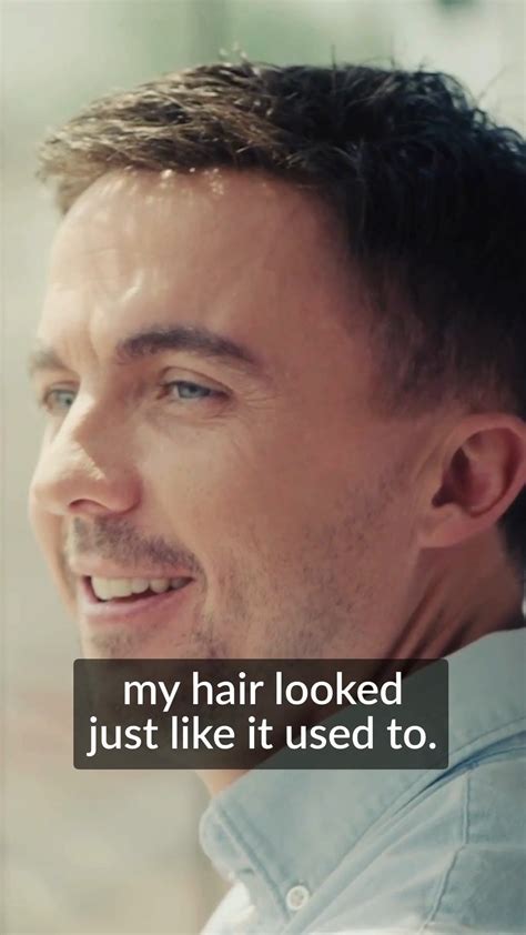 Hairclub Frankie Muniz Took Control Of His Hair Loss With Hairclubs