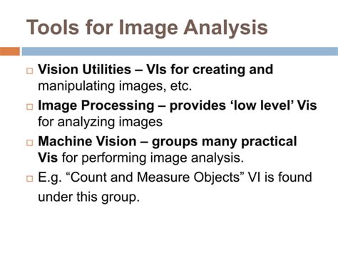image processing using labview ppt