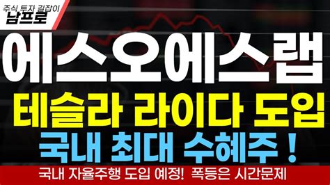 에스오에스랩 세력들의 진짜 의도 손실 만회 전략 공개 에스오에스랩 에스오에스랩주식전망 에스오에스랩주가전망 에스오에스랩주가 Youtube