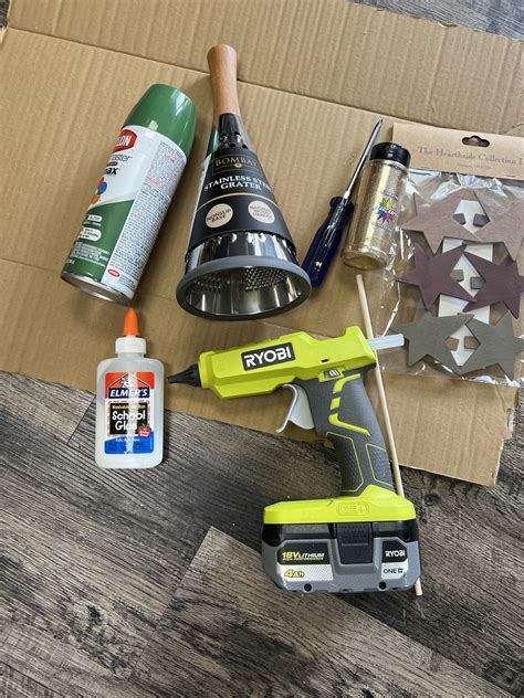 How To Make A Tree Out Of A Grater The Shabby Tree