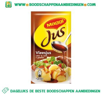 Maggi Vleesjus Aanbieding Boodschappen Aanbiedingen
