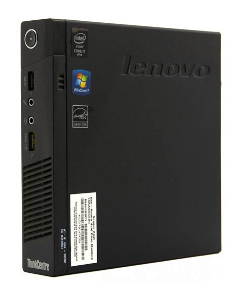 Lenovo Thinkcentre M P Tiny Desktop Intel Core I T Ghz Gb Ddr Gb Hdd