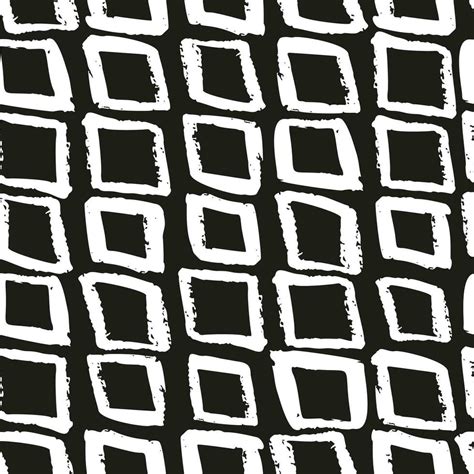 Monochrome Hand Drawn Square Shape Ink Seamless Pattern 35664614 Vector Art At Vecteezy