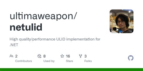 Github Ultimaweaponnetulid High Qualityperformance Ulid
