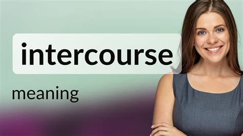 Intercourse INTERCOURSE Meaning YouTube