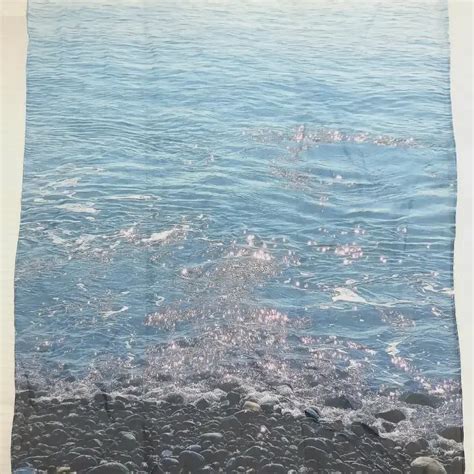 꼼마레 윤슬 파도 물결 패브릭 쉬폰포스터 팝니다 패브릭포스터쉬폰패브릭포스터가리개인테리어포스터커튼 On Bunjang Global Site