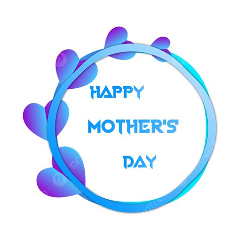 Happy Mother Day Vector Png Images Happy Mother Day Vector Love Art