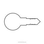 How To Draw A Key In Easy Steps Artsy Pretty Colors