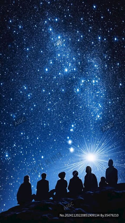 Ai创作图创意夜晚星点流星 星辰展板 希望之星 星光人物 追星人物 星光联盟 看流星雨 客星 蓝色年会星光比赛 遥望繁星 星光汇聚 众星捧月 仰望星河的人 群星荟萃 众星高照 昵图网