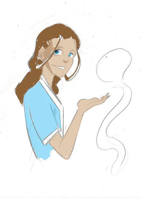 Katara Color Sketch By Ironlion82 On Deviantart
