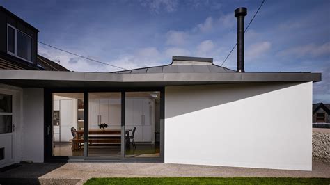 Zinc Clad Roof Tops Extension To Dublin House By Arigho Larmour Wheeler