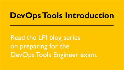 Become A Certified Devops Professional Linux Professional Institute Lpi