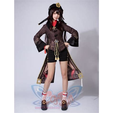 Genshin Impact Hu Tao Cosplay Costume C Aaa Cosplay Costumes Cosplay Costumes