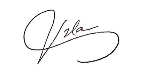 15 Contoh Tanda Tangan Huruf V Simple Dan Keren