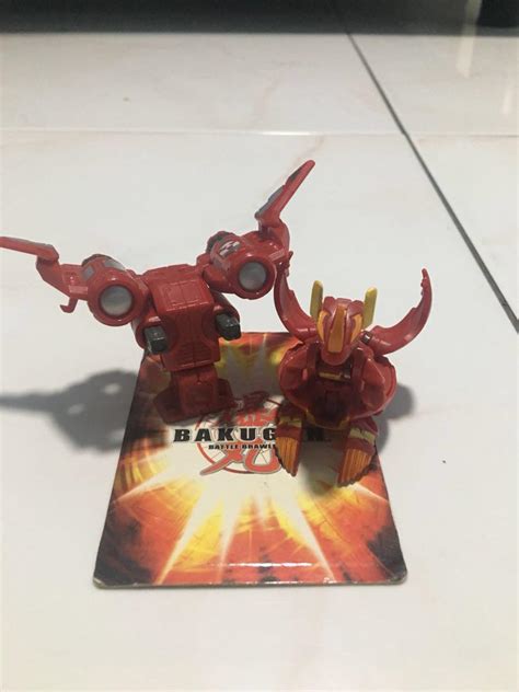Bakugan Pyrus Helix Dragonoid Jetkor Hobbies And Toys Toys And Games On Carousell
