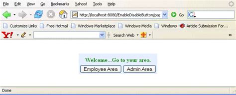 Enabling And Disabling Button In Jsf