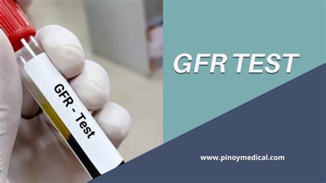 Gfr Test Price In The Philippines 2025 — Pinoymedical