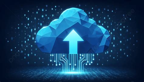 Secure Cloud Computing Data Upload Background Cloud Computing Data